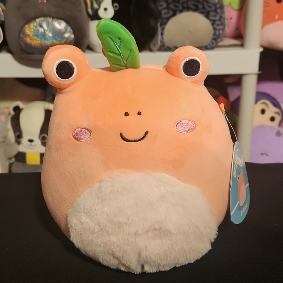 Squishmallows | Toys | Squishmallows Fatima The Peach Frog 8 | Poshmark